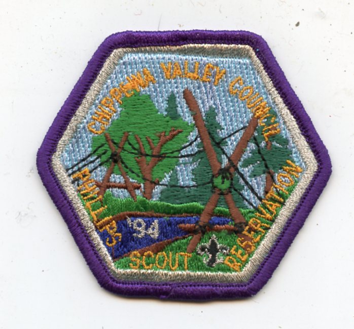 Chippewa Valley Council Phillips Scout Reservation 1994 [Patch] – Carey ...