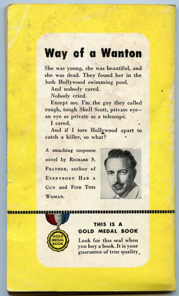 Way of a Wanton, by Richard S. Prather, Gold Medal Book 497, Second Pr ...