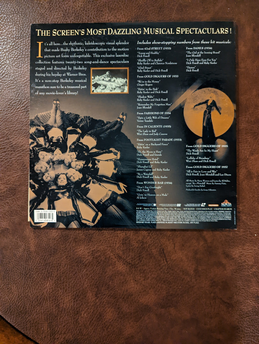Busby Berkeley Disc [LaserDisc] – Carey's Emporium