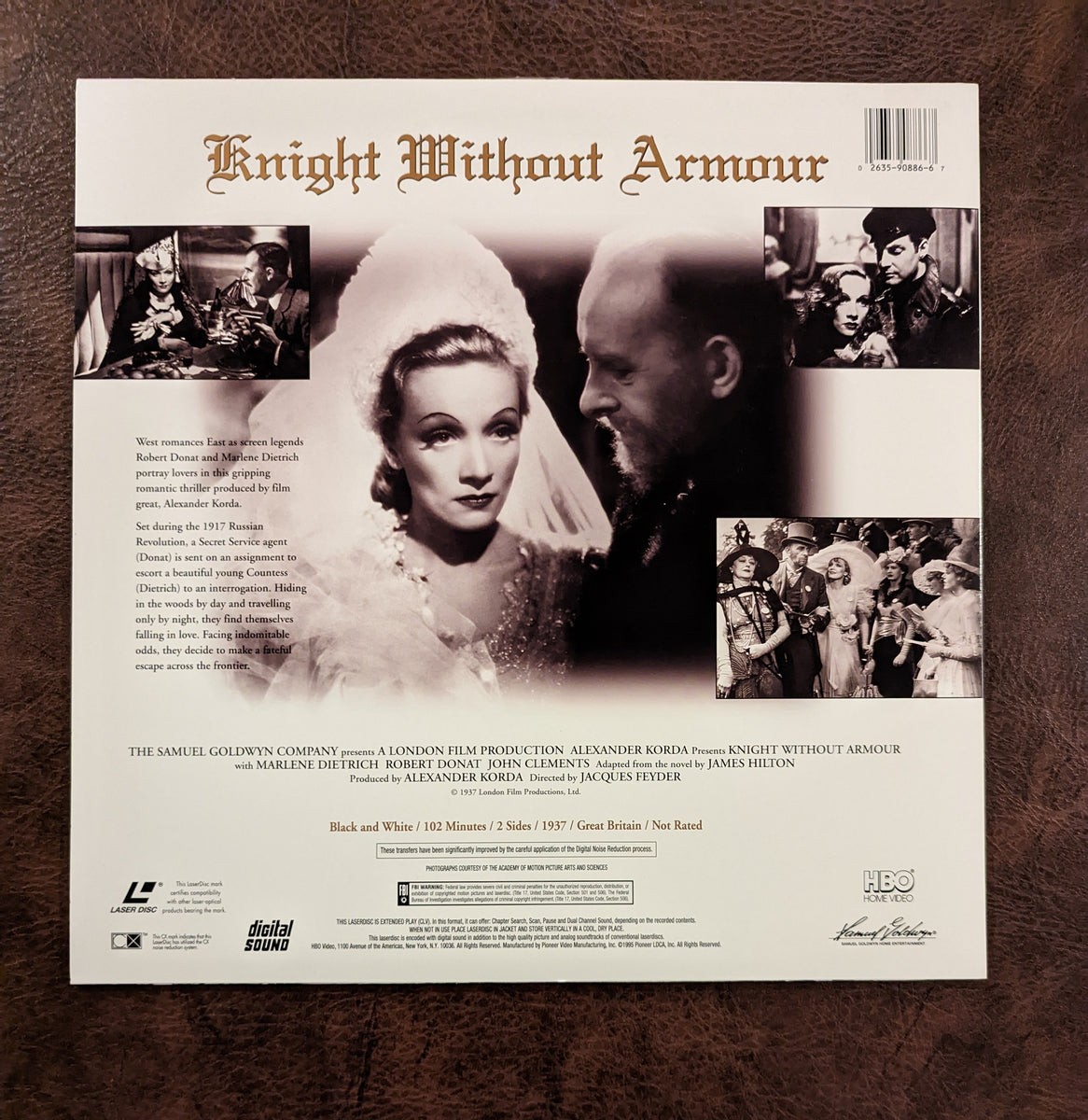Knight Without Armour [LaserDisc] – Carey's Emporium