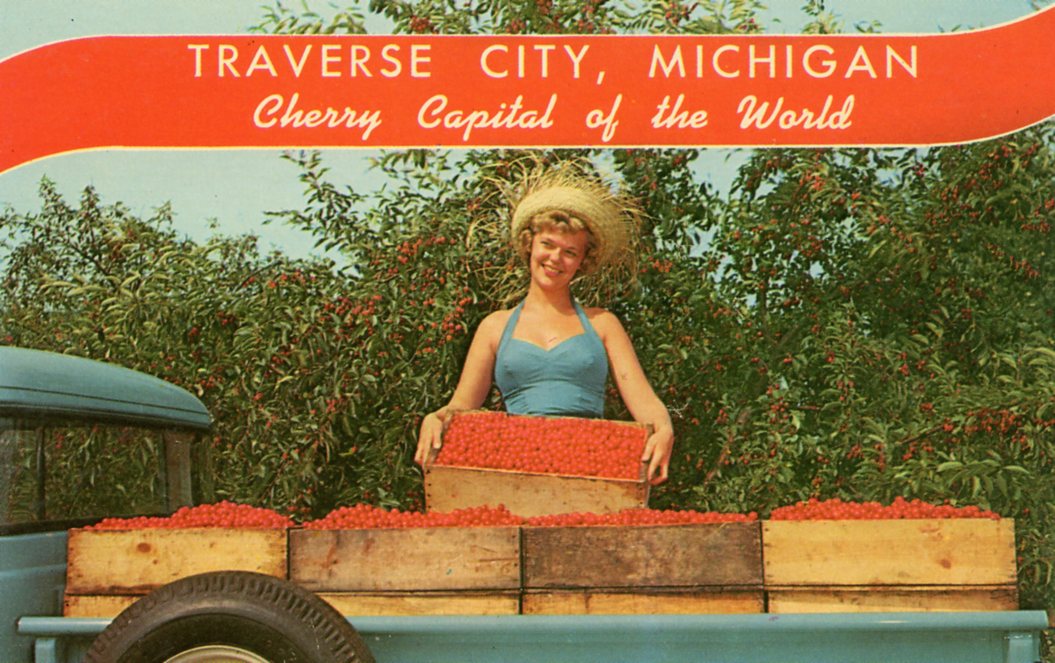 Cherry Capital of the World, Traverse City, MI [Postcard] – Carey's ...