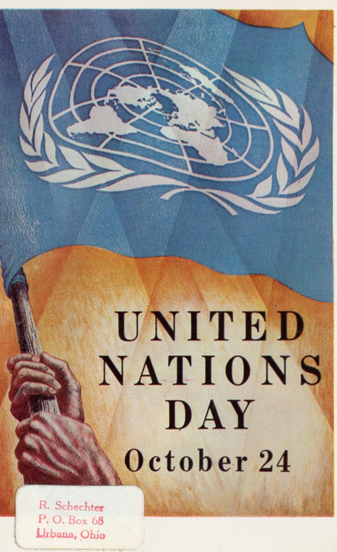 United Nations Day Poster 1953 [Postcard] – Carey's Emporium