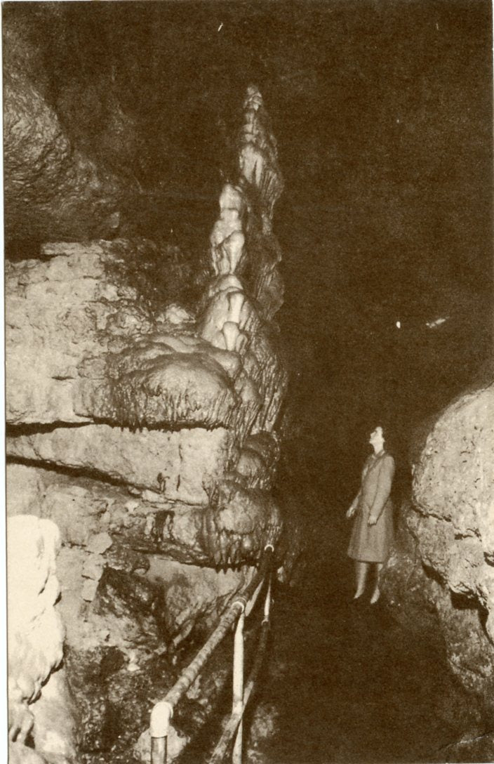 The Hall of Statuary in the South Section at Cave of the Mounds, Blue ...